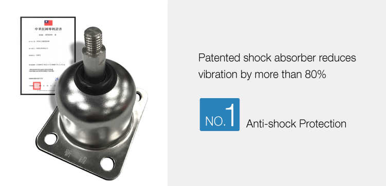 SA10 Shock Absorber for Trolley Carts - 無塵室不鏽鋼設備訂做,避震推車,無塵室貨架工作桌【新鍏企業 ...